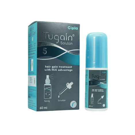 Tugain solution 5 Hair Gain Treatment 60ml in bd