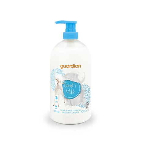 Guardian Goat's Milk Moisturising Shower Cream 1000ml in bd
