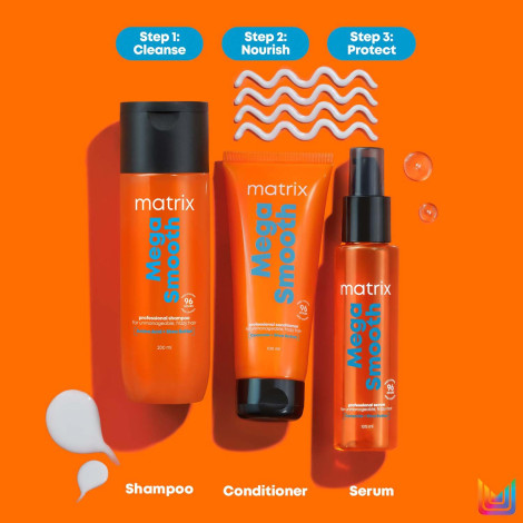 Matrix Mega Smooth Professional Shampoo 350ml in bd