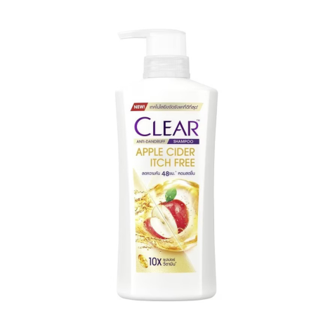 Clear Apple Cider Itch Free Shampoo 400ml