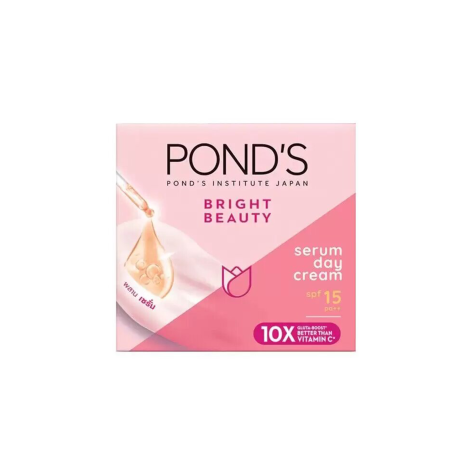 Pond's Bright Beauty Serum Day Cream SPF15+ 50g in bd