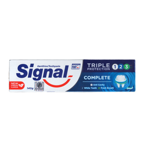 Signal Triple Protection 123 Complete Toothpaste 140g in bd