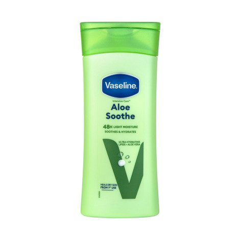 Vaseline Intensive Care Aloe Soothe 48H Light Moisture Body Lotion ...