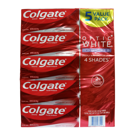Colgate Optic White Advanced Toothpaste 119g